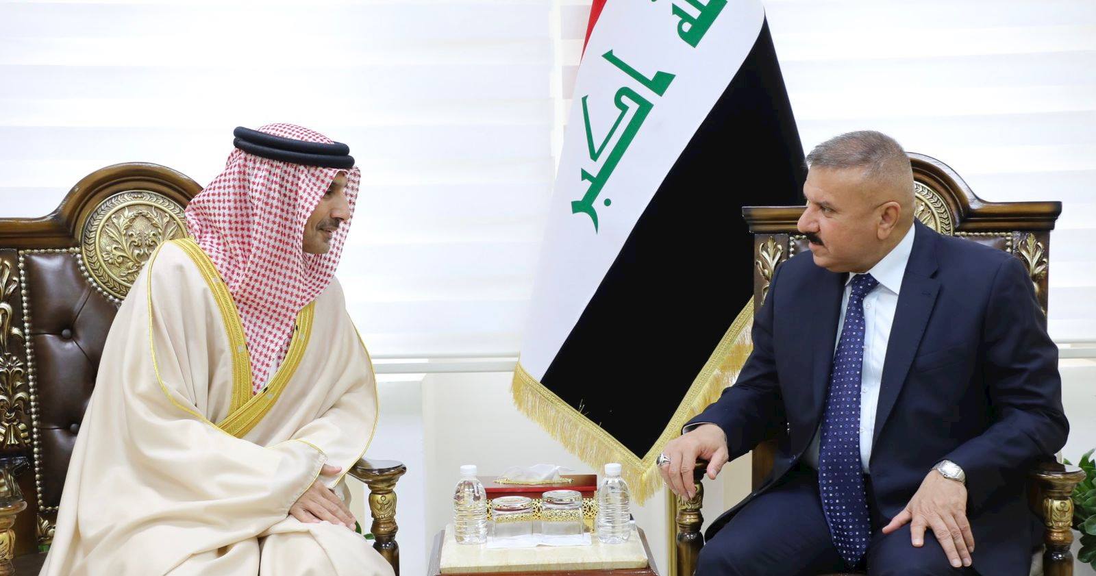 Minister of Interior of Iraq meets Ambassador of Bahrain in Baghdad