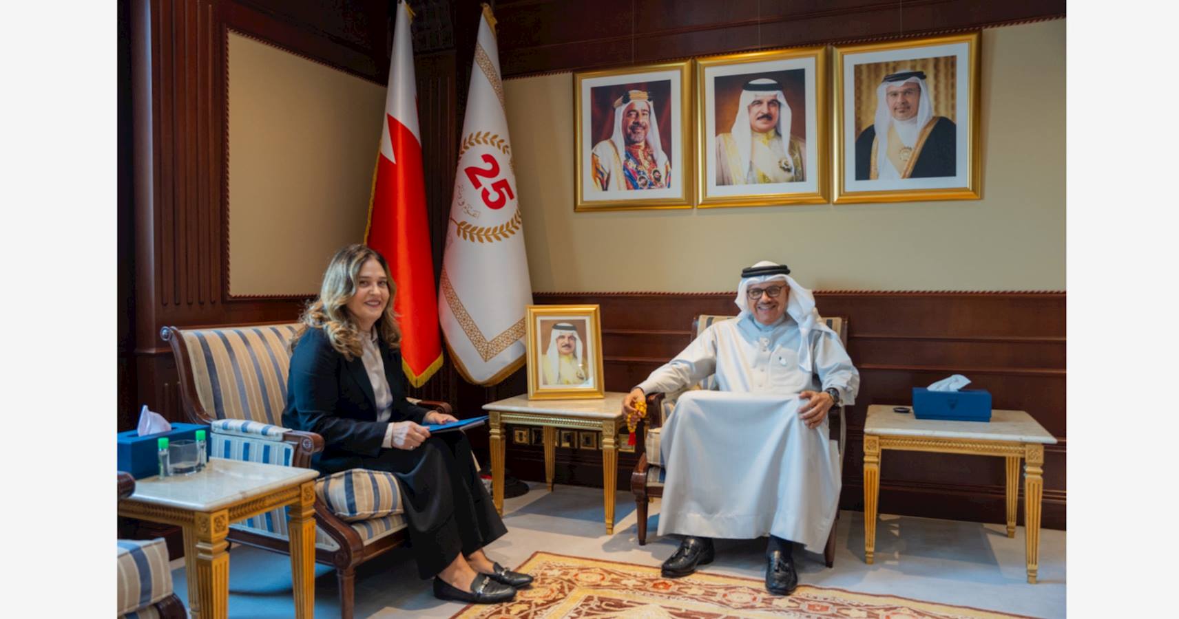 Foreign Minister receives Ambassador-designate of Serbia to Bahrain