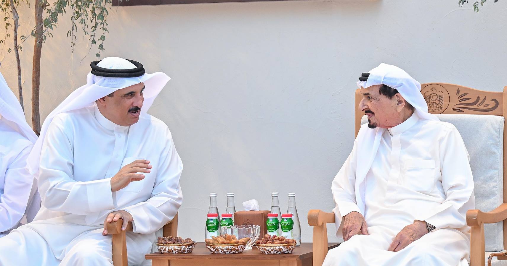 The Ruler of Ajman and Crown Prince receive the Ambassador of the ...