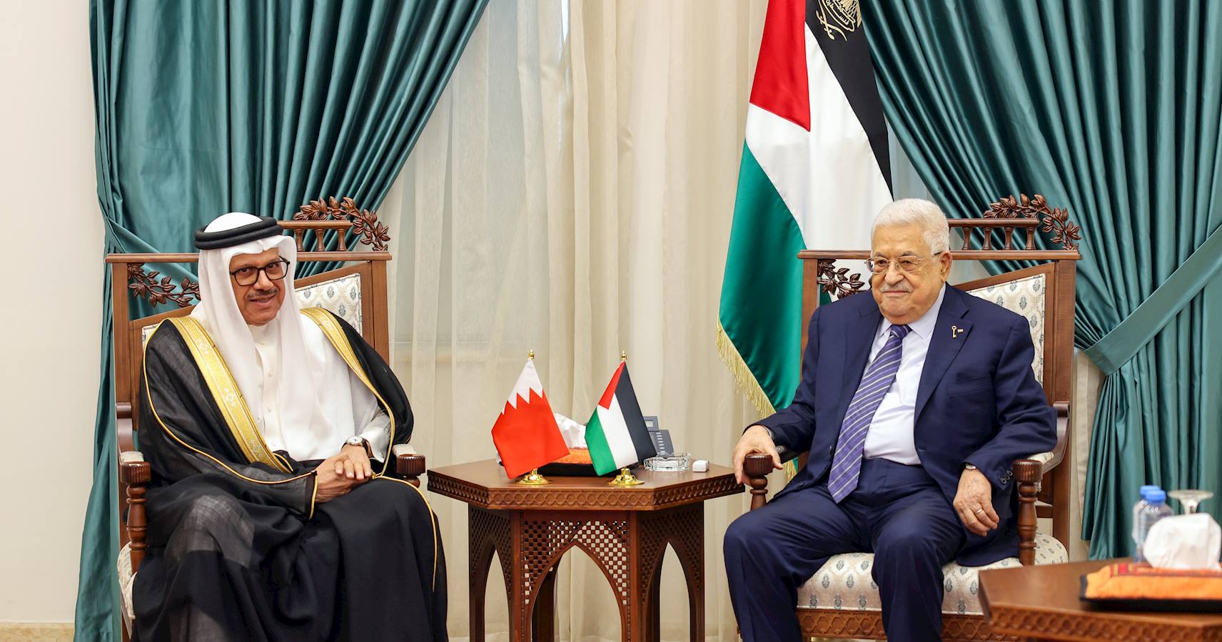 HM King sends written message to Palestinian President
