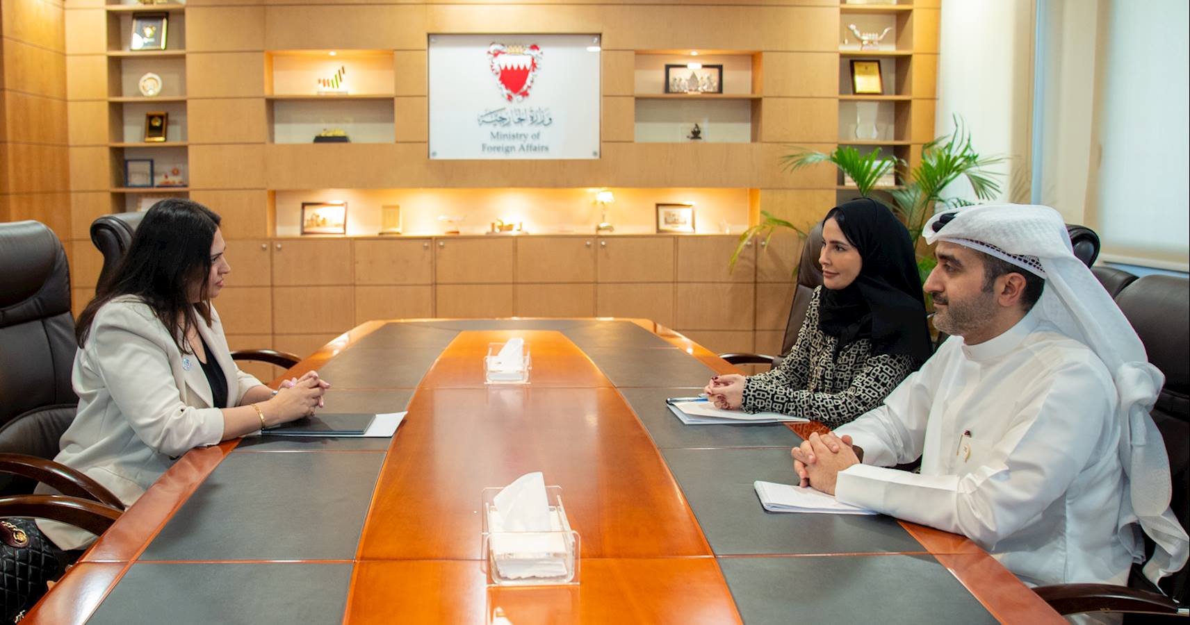 Director General of International Cooperation receives Acting Director ...