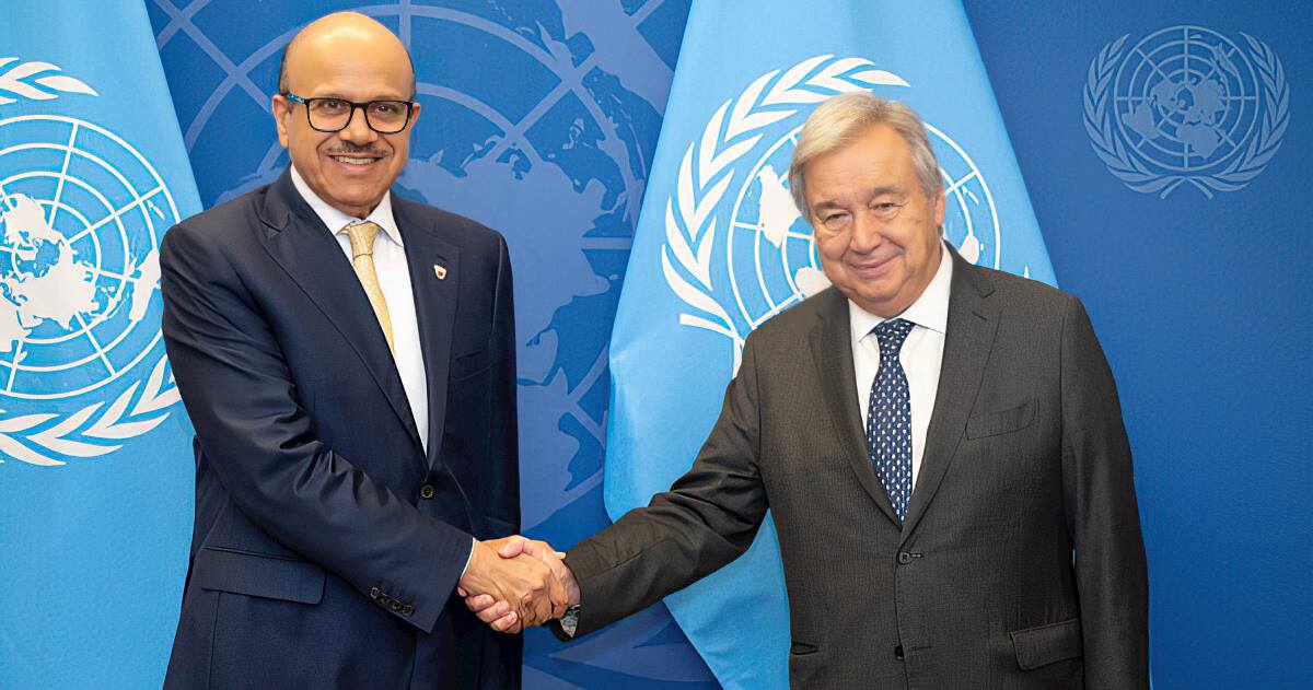 Foreign Minister meets Secretary-General of United Nations