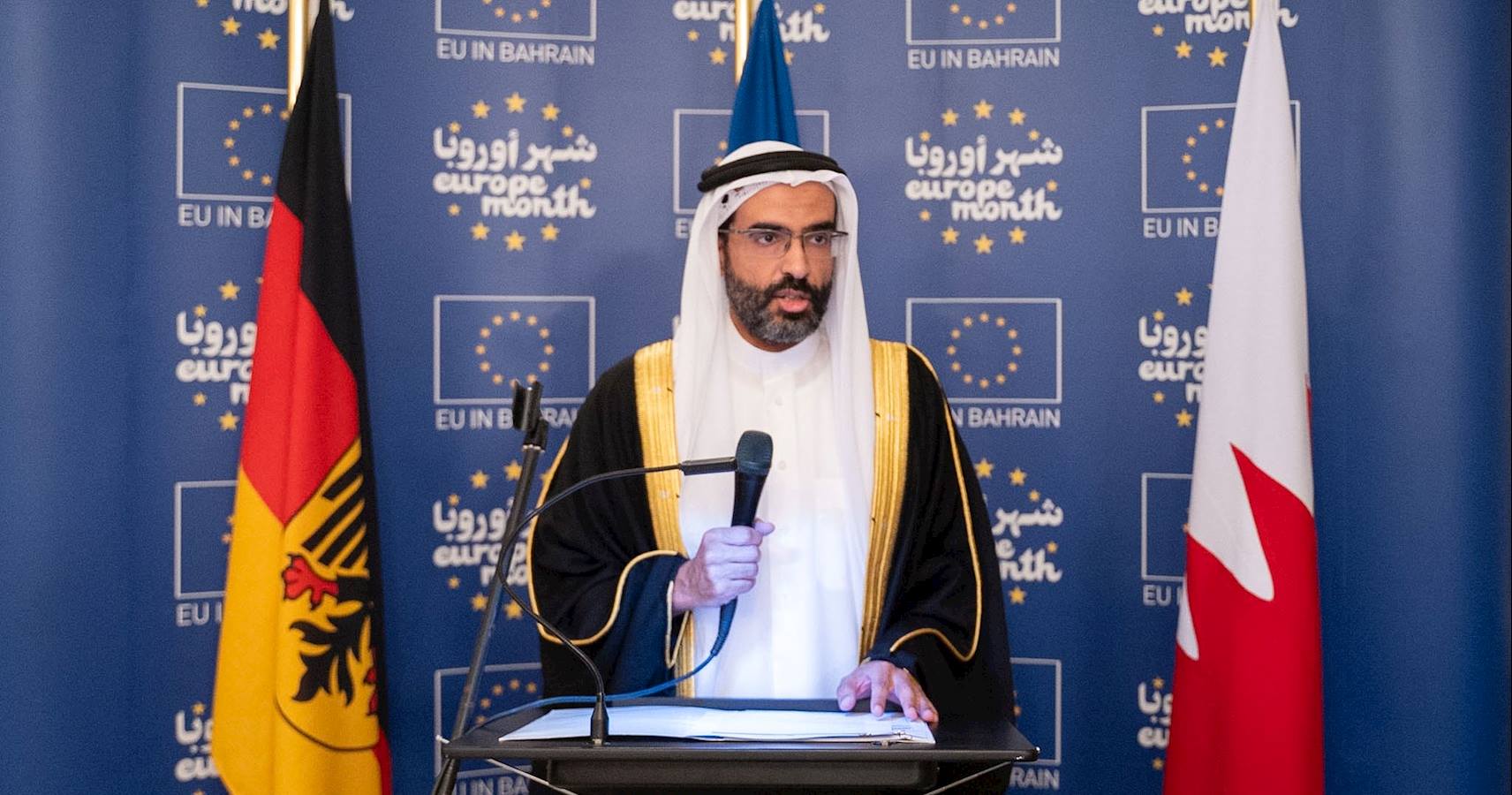 Director General of Bilateral Relations attends Europe Day reception