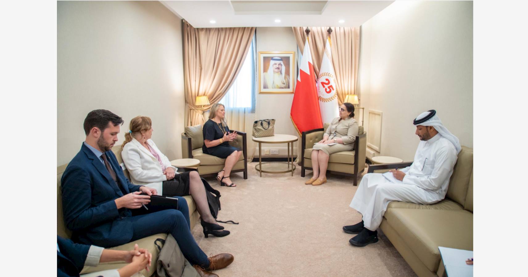 MoFA Meets with Delegation from U.S. Department of Justice's Office of ...