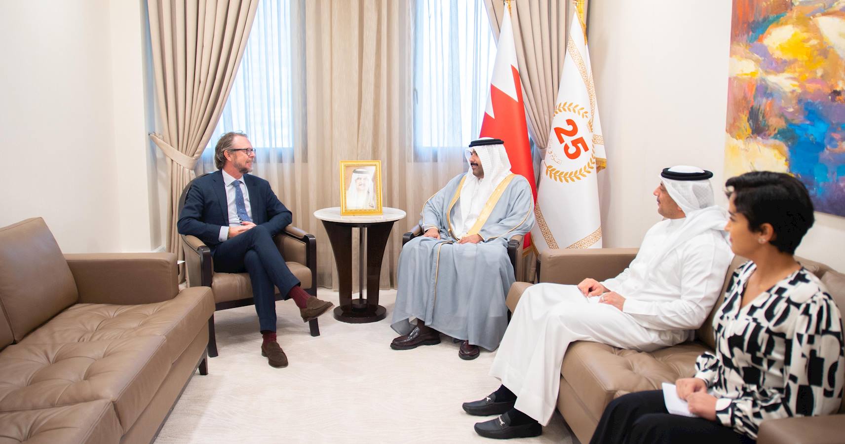 MoFA Undersecretary receives Honorary Consul of Sweden