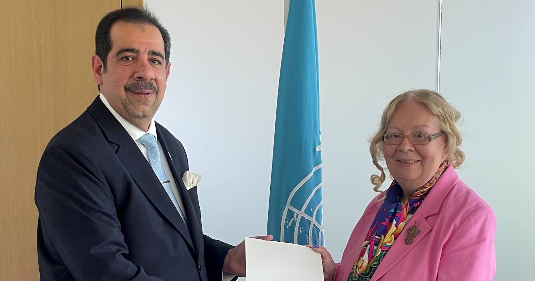 Permanent Representative of Kingdom of Bahrain to United Nations Office ...