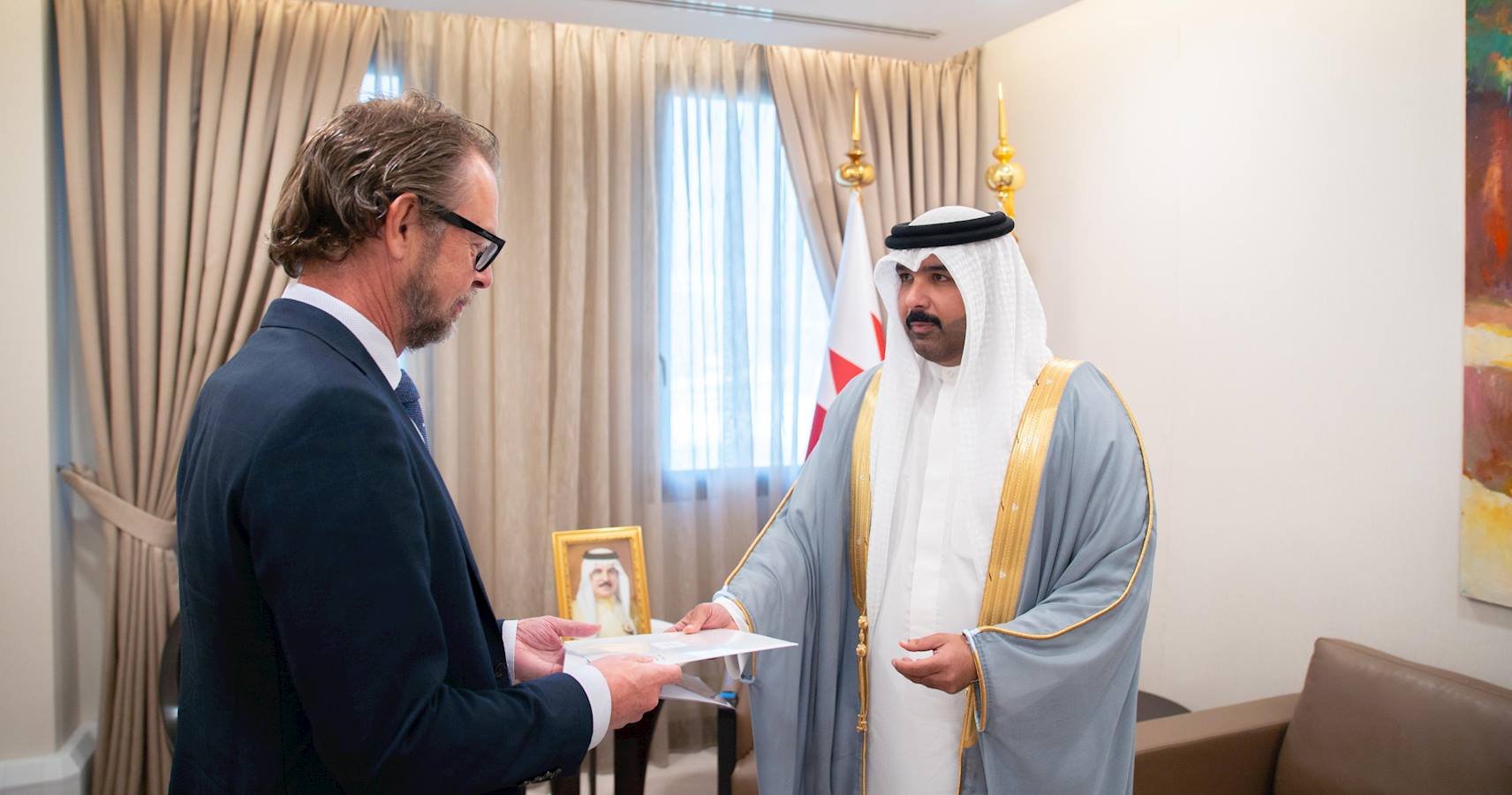 MoFA Undersecretary receives Honorary Consul of Sweden